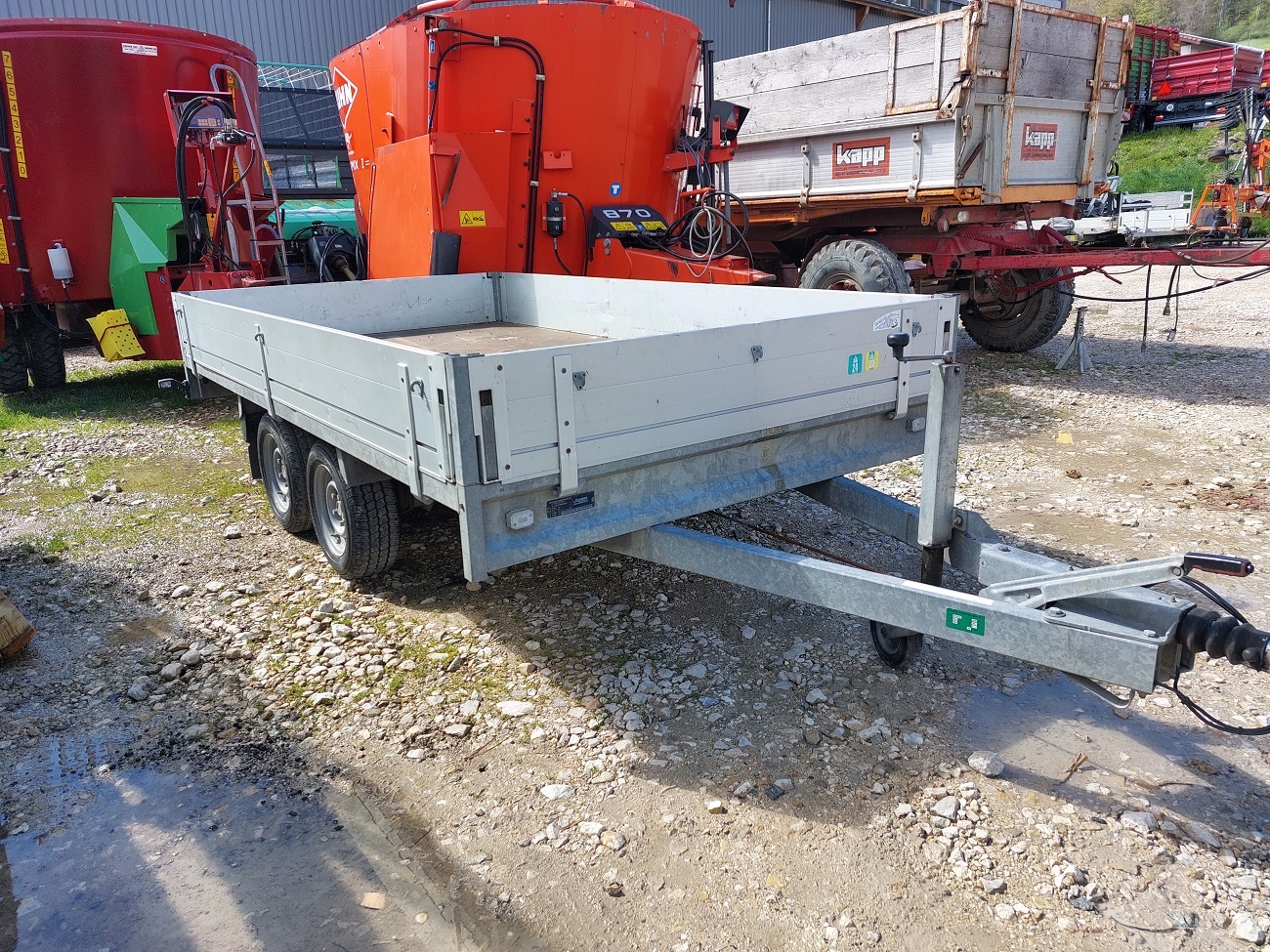 Remorque de transport Anssems - Garage des Rocs